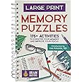 Amazon.com: Large Print Memory Puzzles: 175+ Puzzles and Activities for ...