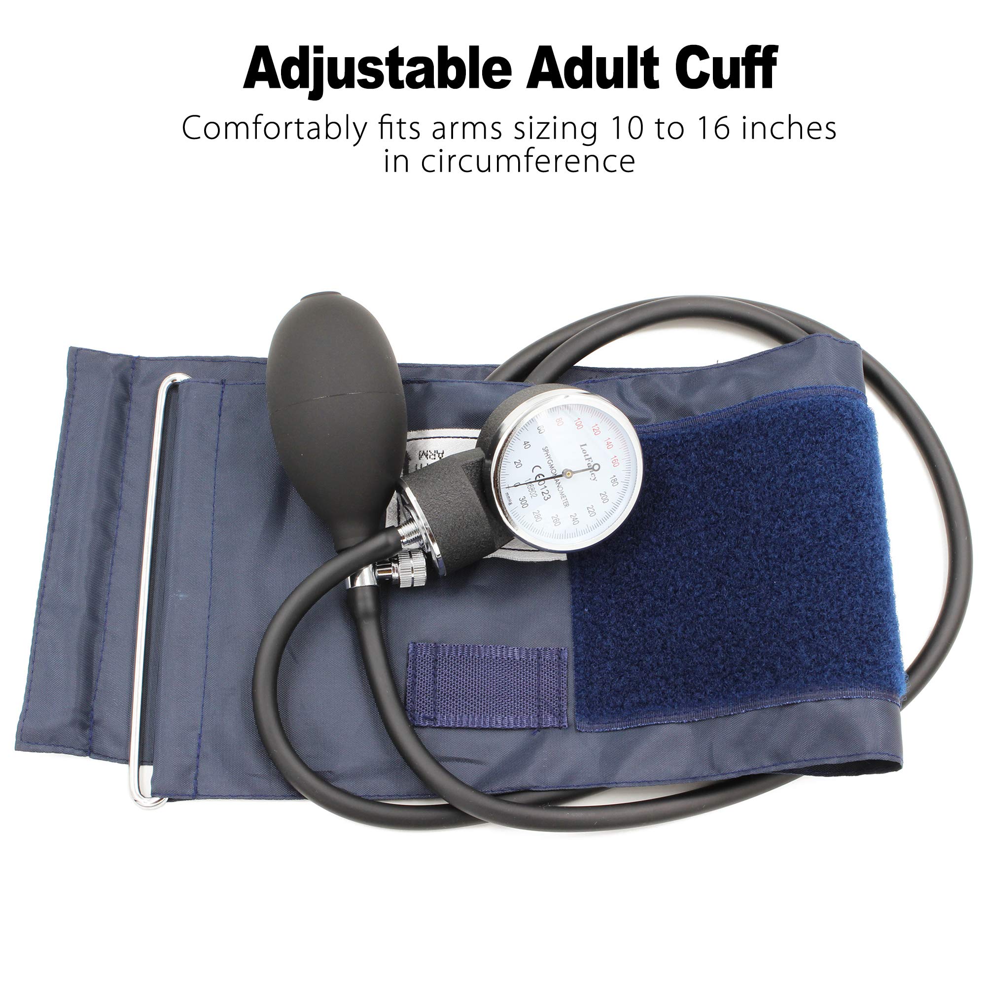 Mua LotFancy Aneroid Sphygmomanometer with Stethoscope Kit ...