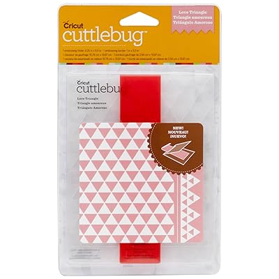 Buy Cuttlebug Cricut A2 Embossing Folder and Border Paper Crafts, Love ...