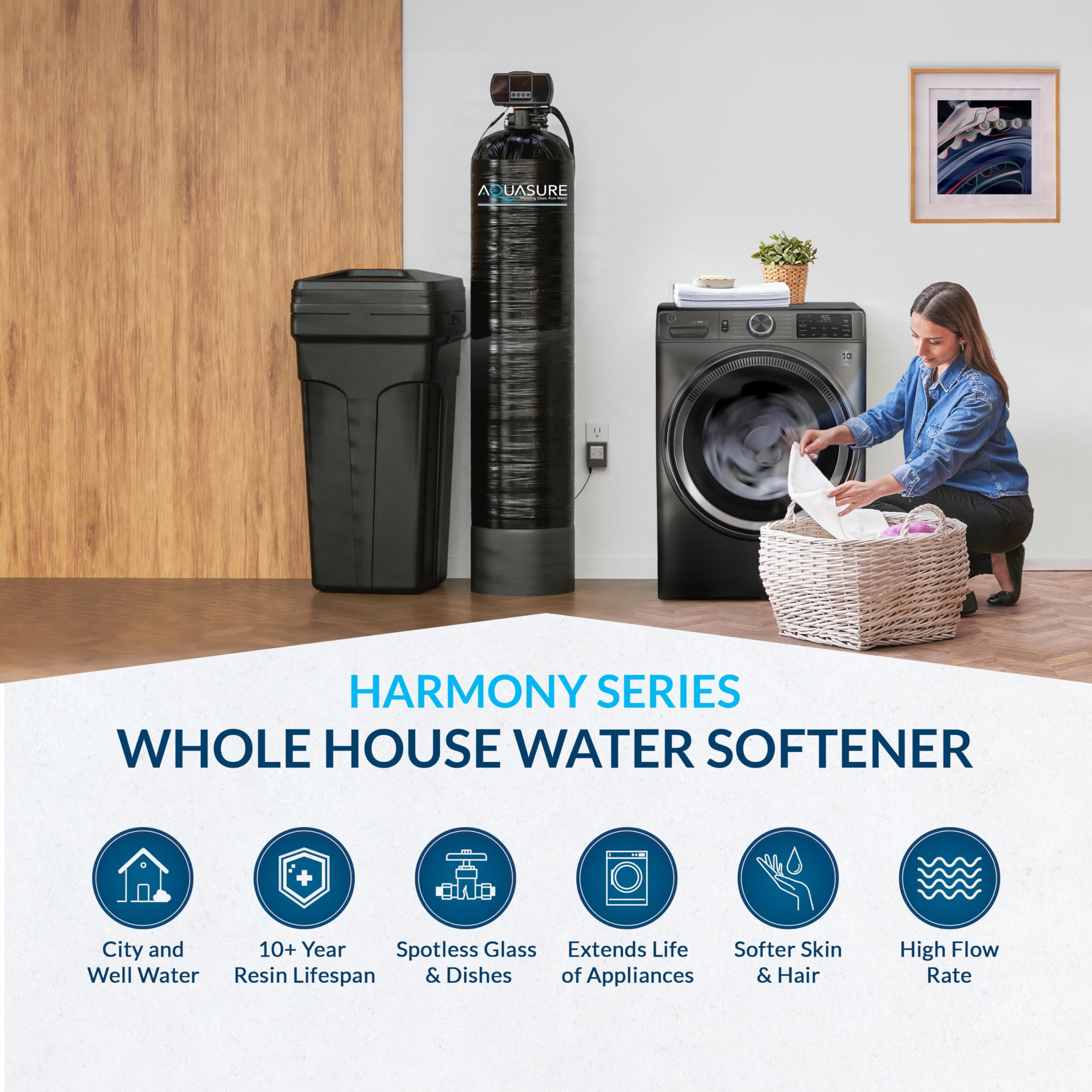 Mua Aquasure Harmony Series 32,000 Grains Whole House Water Softener ...
