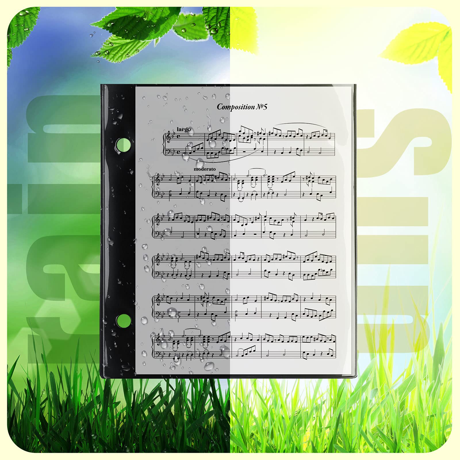 Mua 12 Pieces Flip Folder Pages Flip Folio Marching Band Music Files ...