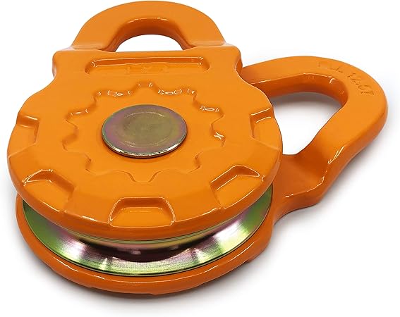 GearAmerica Mega Snatch Block 25 Ton (50, 000 Lbs) | Ultra Heavy Duty ...