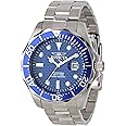 Invicta Men's 12563 Pro Diver Blue Carbon Fiber Dial Stainless Steel ...