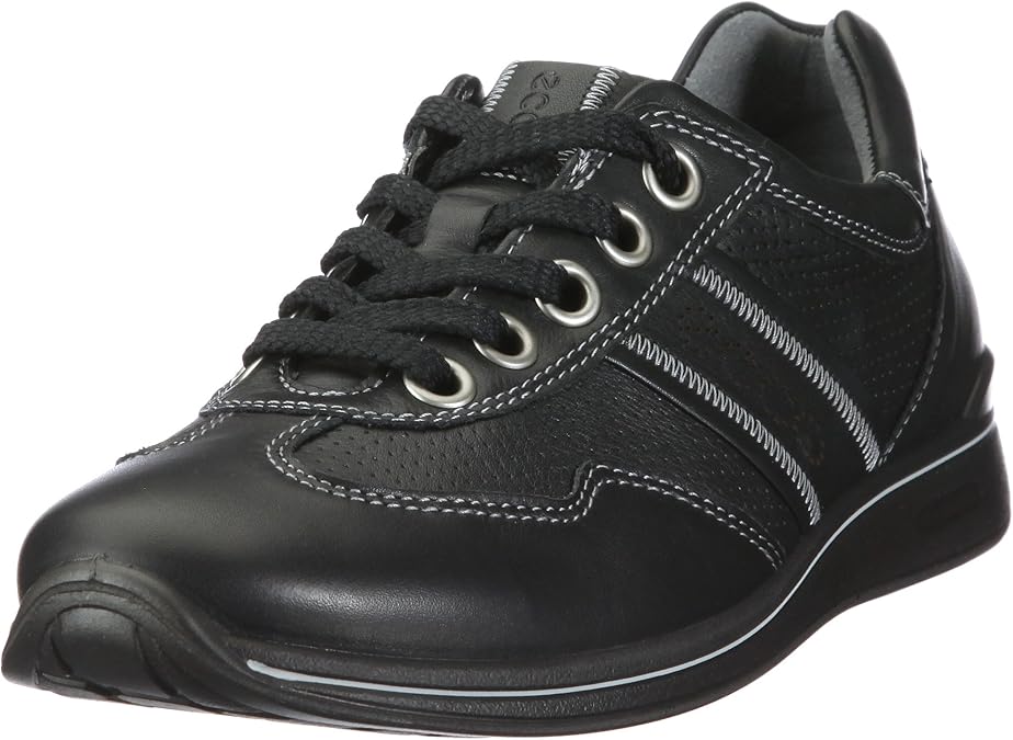 ECCO Damen Mobile II Halbschuhe, Schwarz/Black 11001, 37 EU: Amazon.de ...