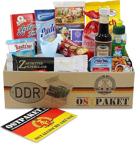 Ostpaket Mini Gift Set with 14 GDR Specialty items pack. East German ...