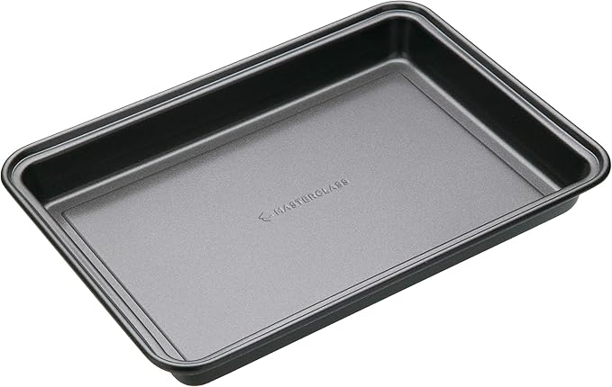 KitchenCraft MasterClass Non-Stick Brownie Tin, 27 x 20 x 3.5 cm ...