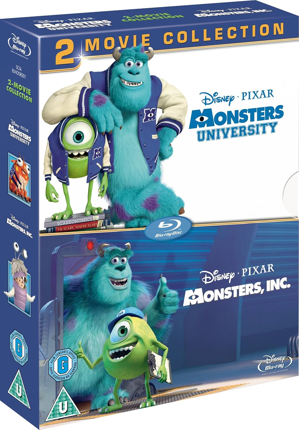 Monsters University/Monsters Inc [Blu-ray] [Importado]: Amazon.com.mx ...