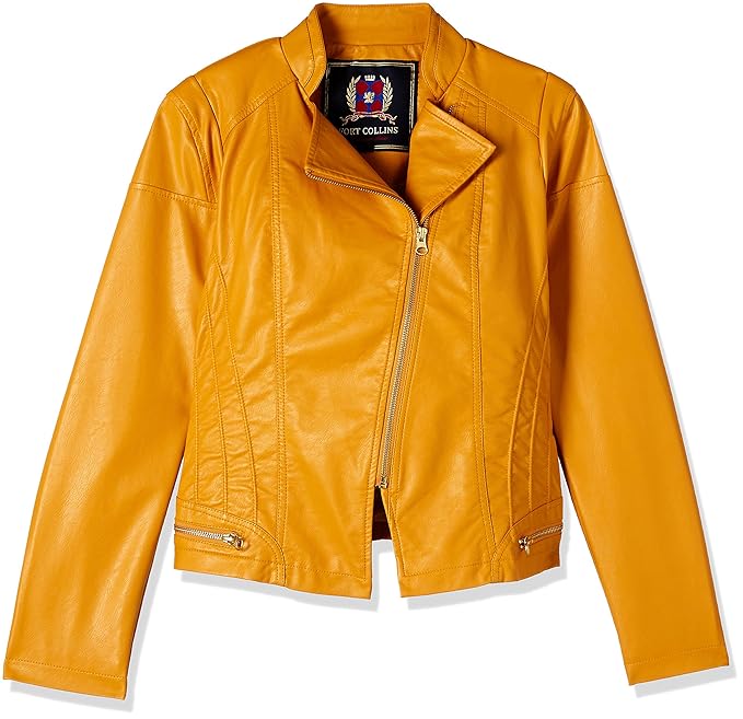 Buy Fort Collins Women's Jacket (10502-ol_Mustard_M) at Amazon.in