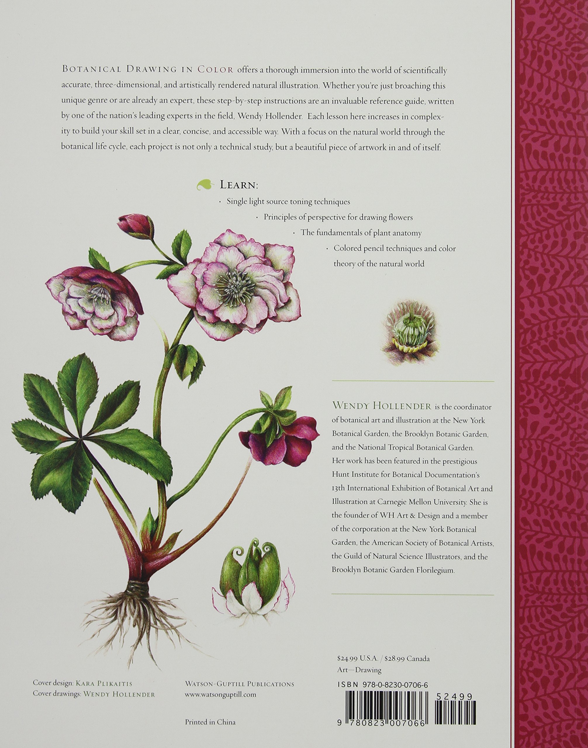 Botanical Drawing in Color: A Basic Guide to Mastering Realistic Form ...