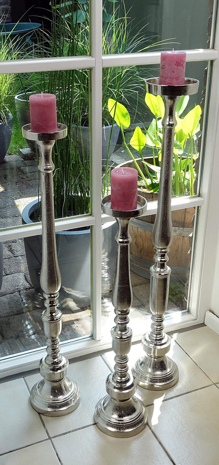 Kerzenleuchter Silber Modern