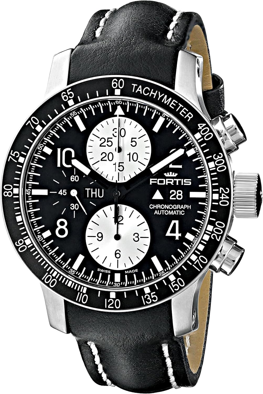 Fortis Men's 665.10.11 L.01 B-42 Stratoliner Chronograph Analog Display ...