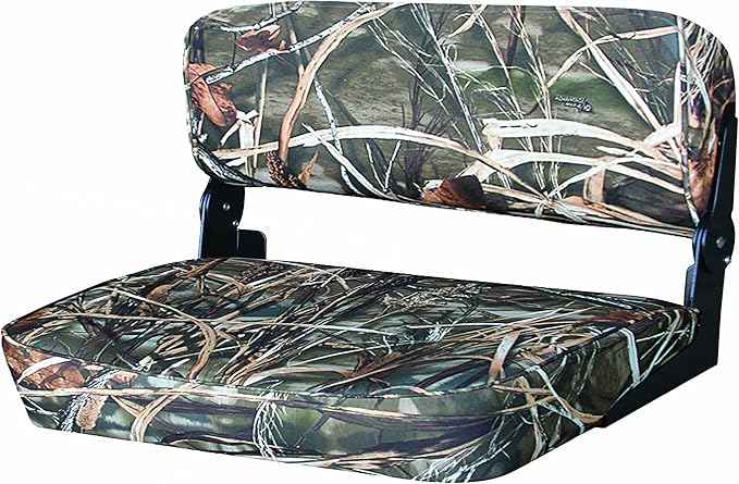 Amazon.com : Wise Folding Bench Seat, Max 4 Camo : Boat Seats : Sports ...