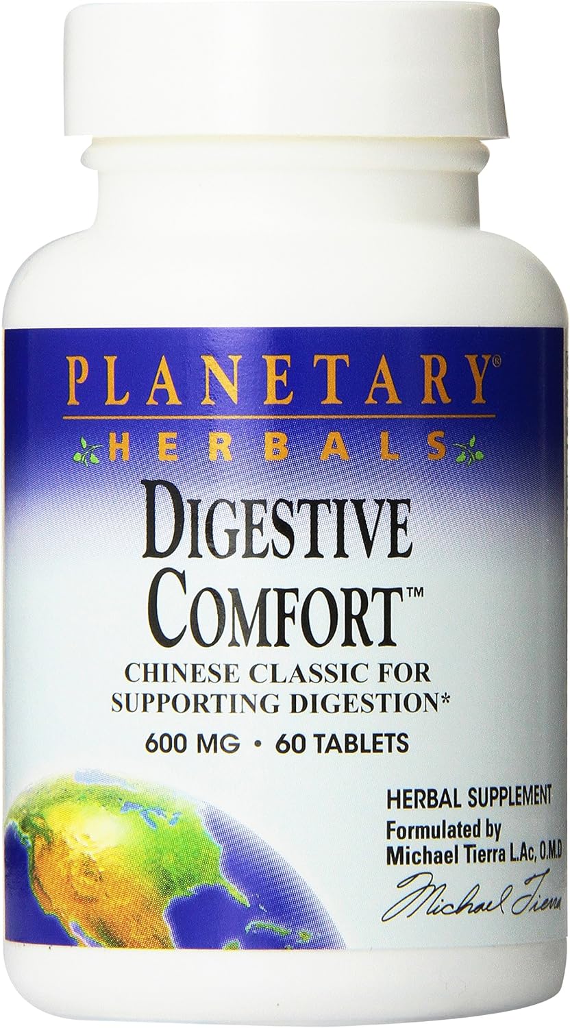 Amazon.com: Planetary Herbals Digestive Comfort Tablets, 60 Count ...