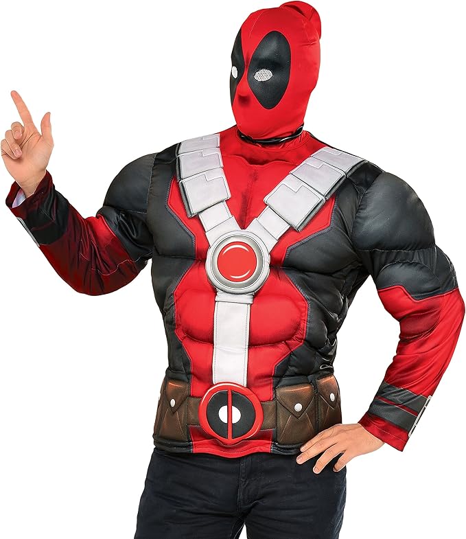 Rubies Costume Men's Deadpool Muscle Chest Costume Top: Amazon.ca ...