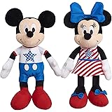 Amazon.com: Disney 15177 Minnie Mouse Holiday 2018 Plush, Multicolor ...