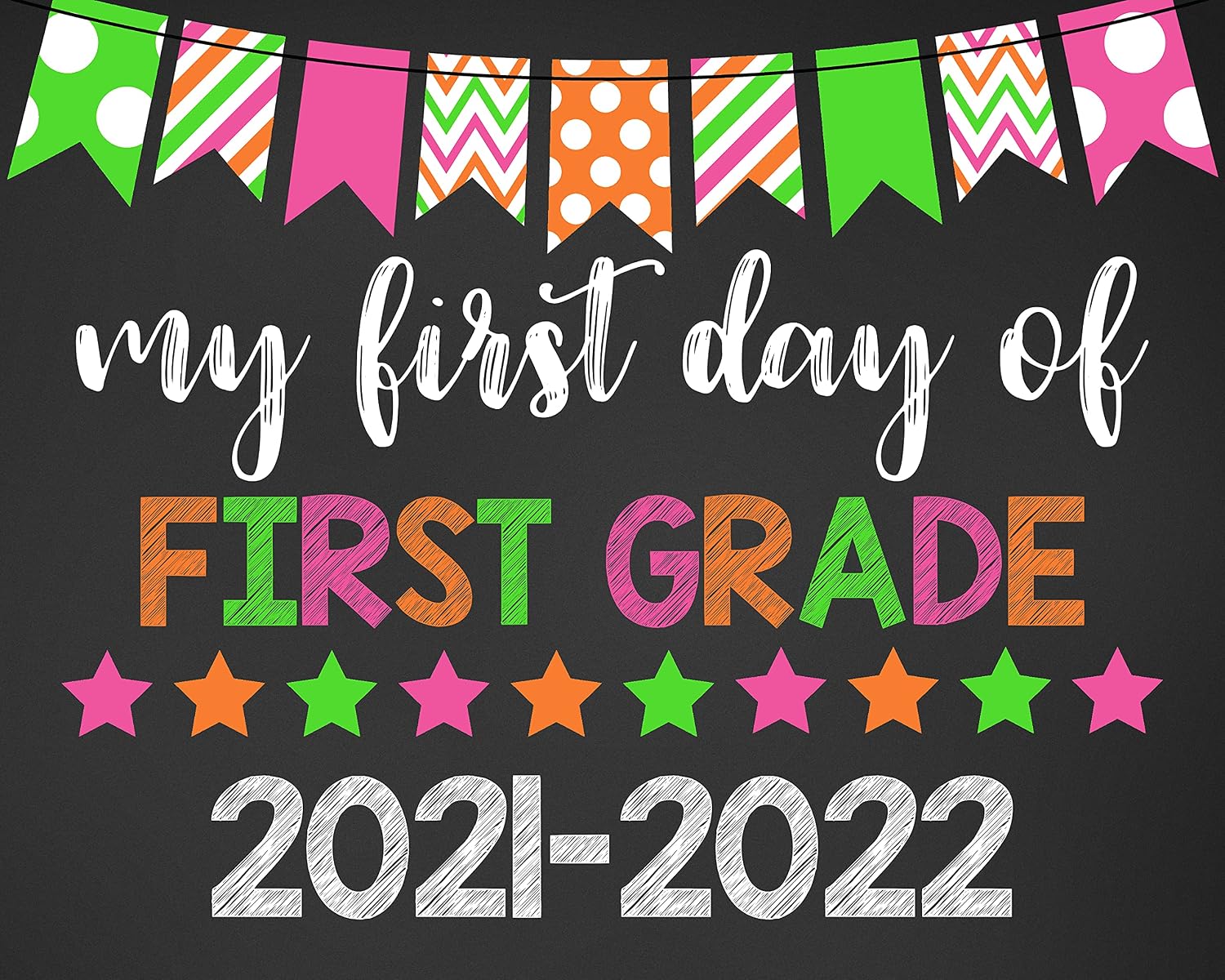 Amazon My First Day Of First Grade 2021 2022 First Day Of First Amazon My First Day Of First Grade 2021 2022 First Day Of First