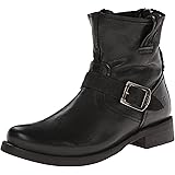 Amazon.com | FRYE Women's Vicky Engineer Boot | Ankle & Bootie