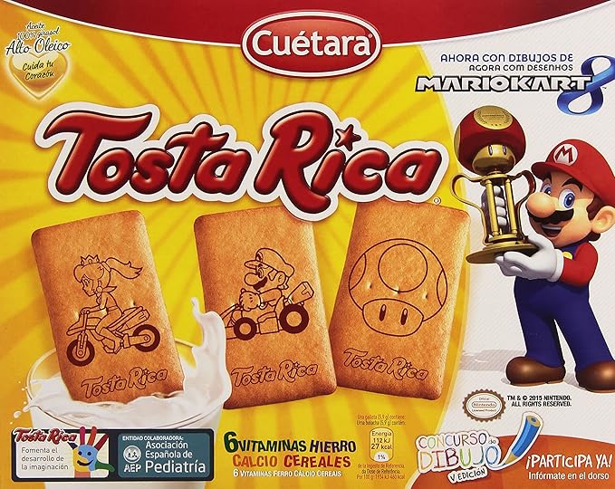 Cuétara Tosta Rica Galletas - 570 g: Amazon.es: Alimentación y bebidas