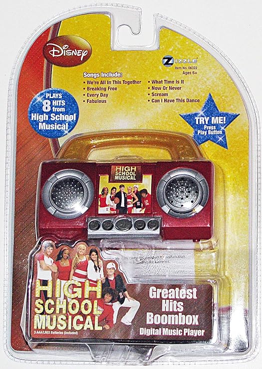 Amazon.com: High School Musical Greatest Hits Boombox: Home Audio & Theater