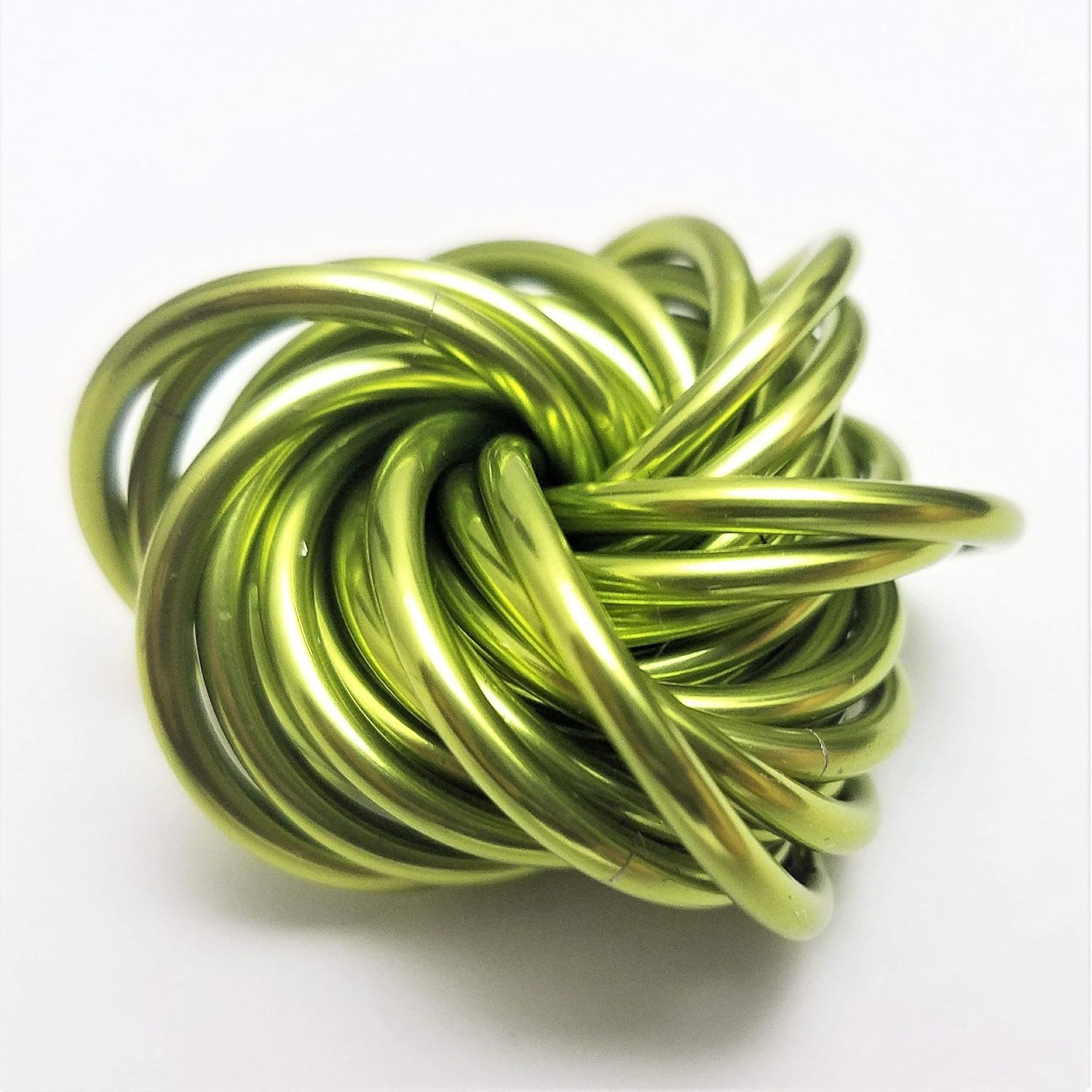 Amazon.com: Möbii Lime Green, Medium Mobius Fidget Ball Toy, Stress ...