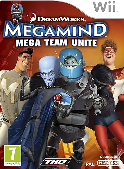 DreamWorks Megamind: Mega Team Unite (Nintendo Wii): Amazon.co.uk: PC ...