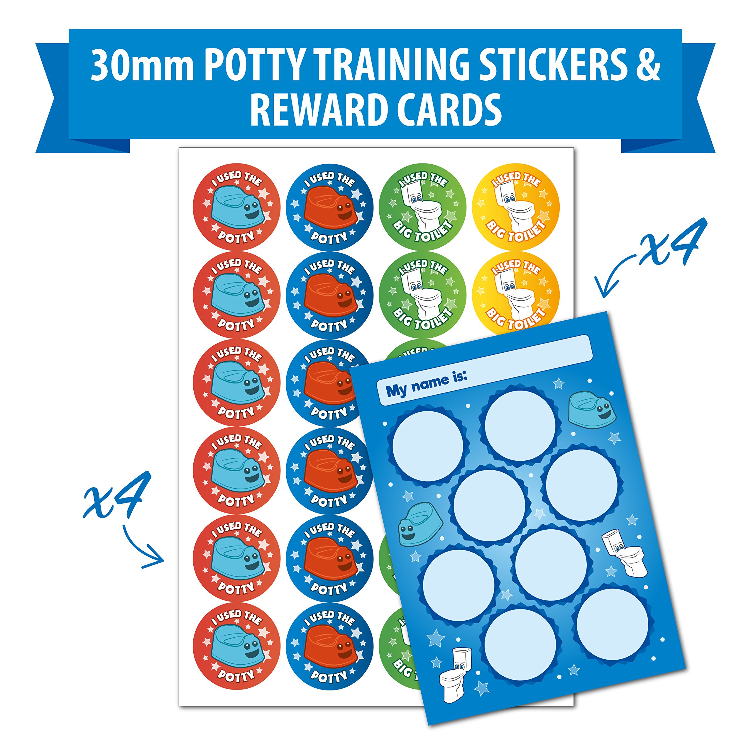 Buy Potty Training Boys Reward Stickers With Potty Training Chart 