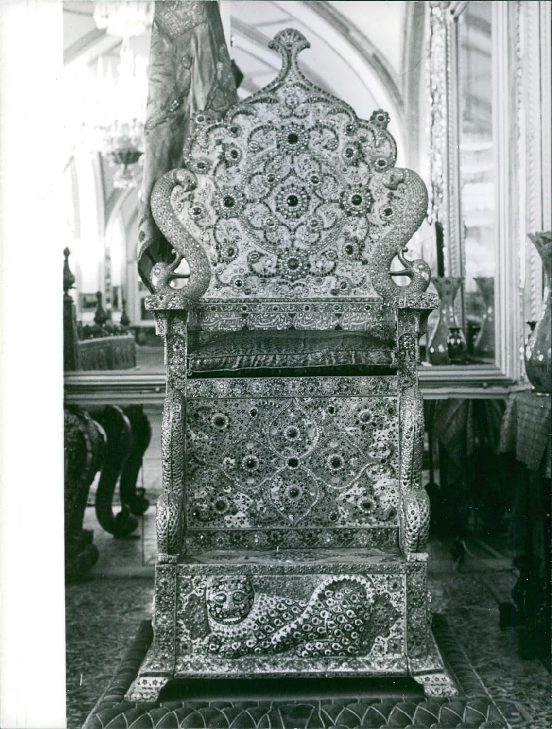 Amazon.com: Vintage photo of The Naderi Throne, Tehran Iran ...