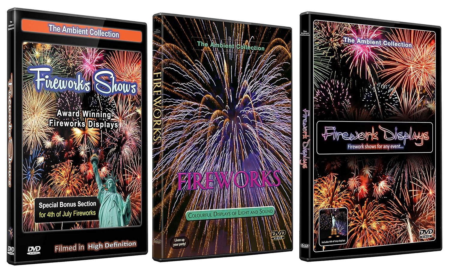 Amazon.com: Fireworks DVD Collection - Fireworks Show and Fireworks ...