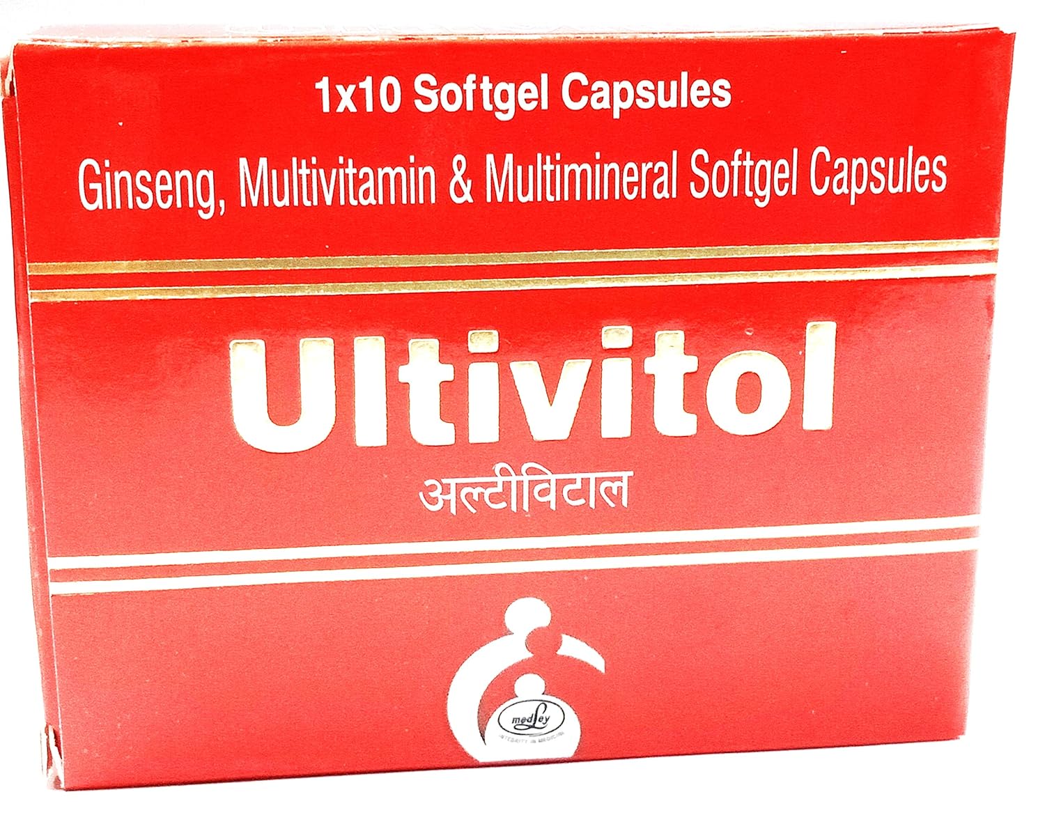 Buy ULTIVITOL - Health Supplement for MEN - Pack of 60 Softgel Capsules ...