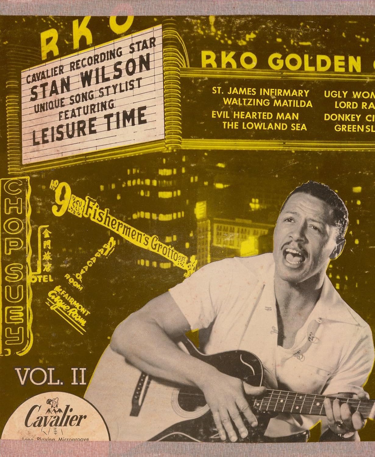 Stan Wilson - Stan Wilson Vol. II Cavalier Recording Star; Unique Song ...