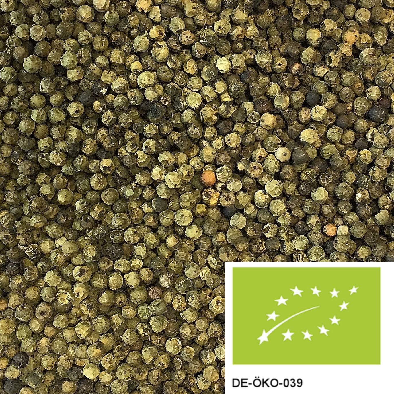 200g de poivre vert de Malabar BIO - Poivre spécial originaire de l ...