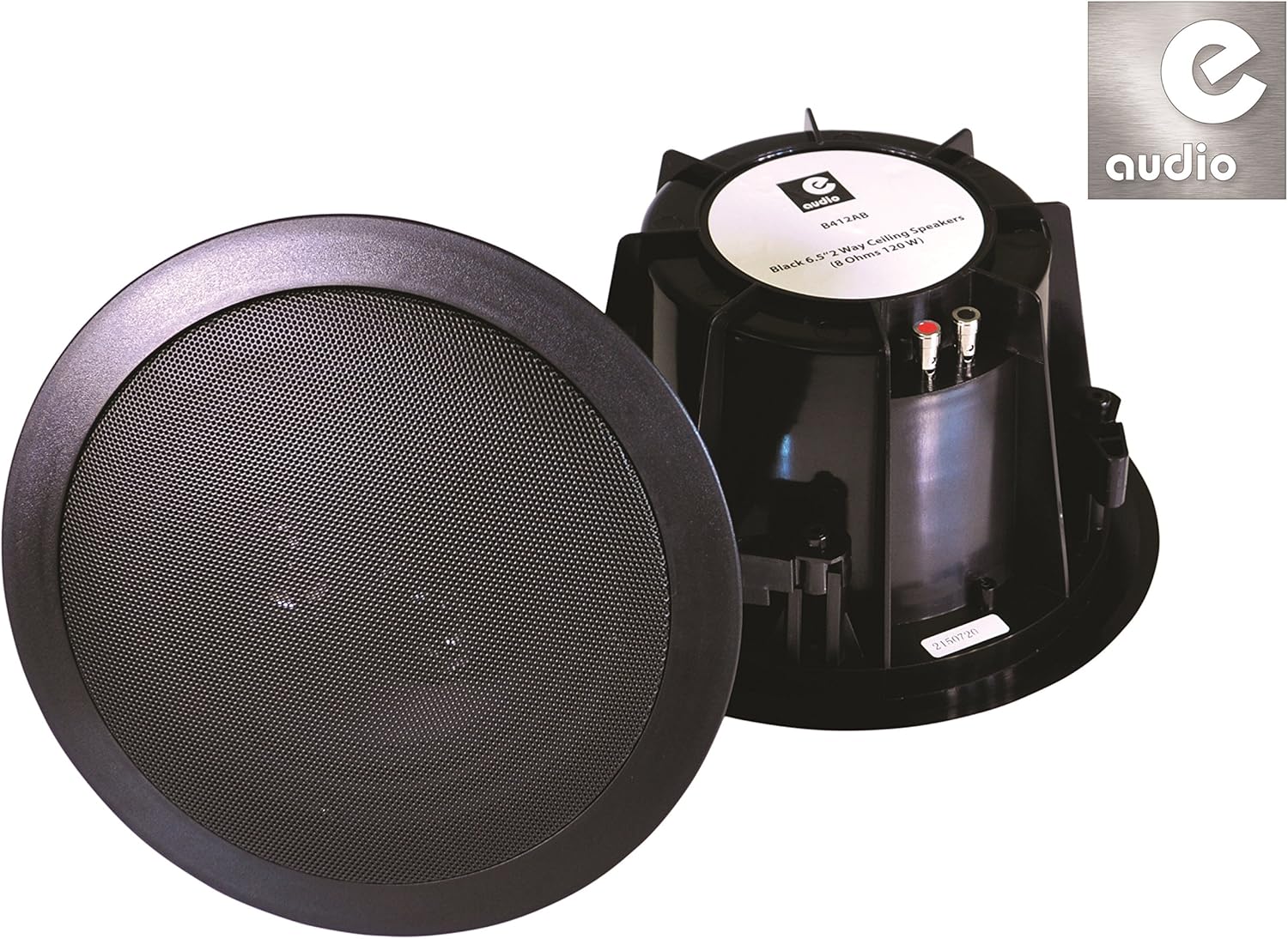 E-Audio - Altavoces de pared para techo (doble offset, 2 vías ...