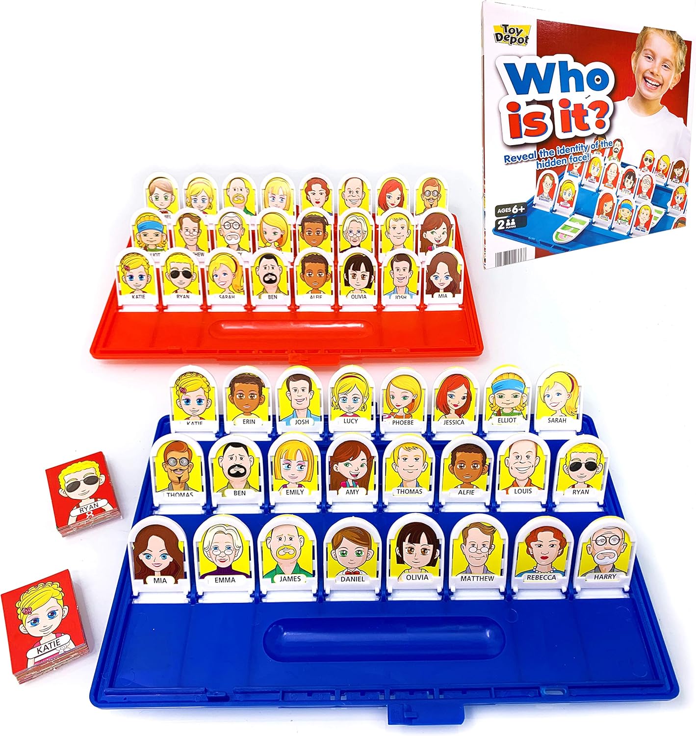 Dedimi Who is it kids games – Guess Identity strategy Board game for ...
