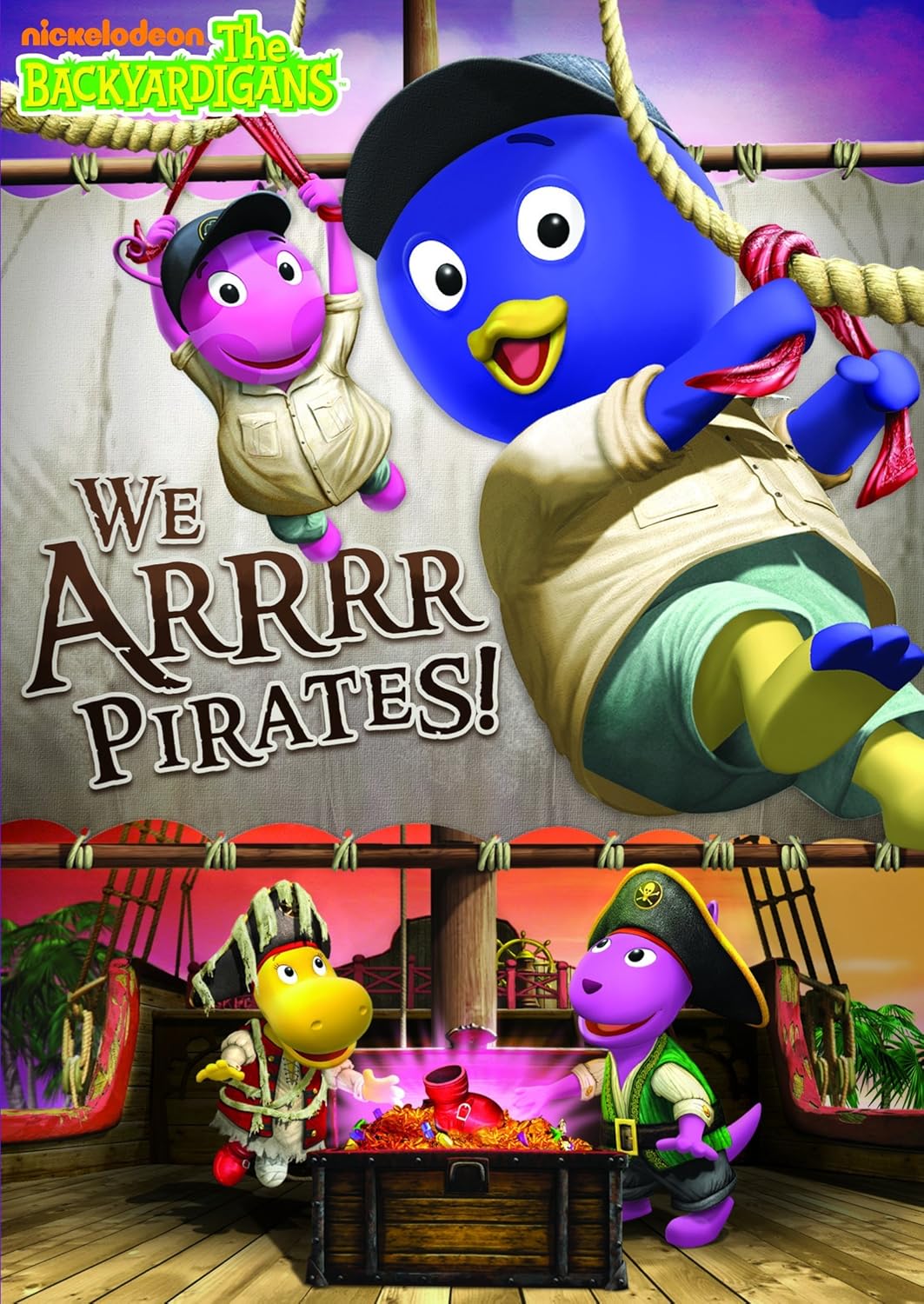Backyardigans: We Arrrr Pirates [Importado]: Jonah Bobo, Sean Curley ...