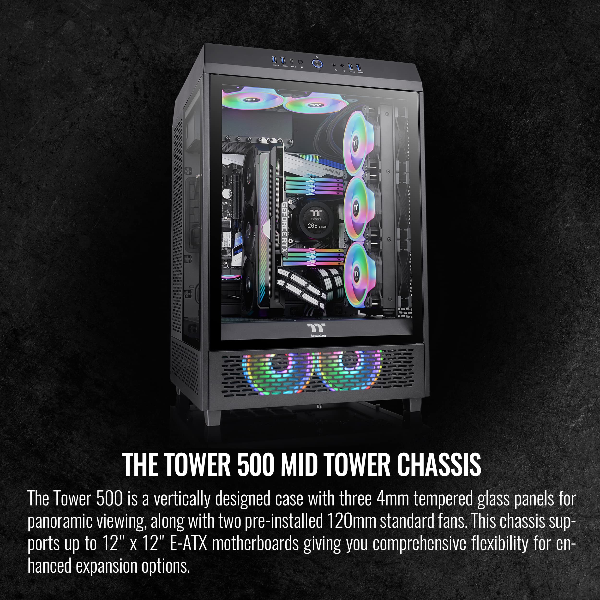 Mua Thermaltake Tower 500 Vertical Mid-Tower Computer Chassis and 360mm ...