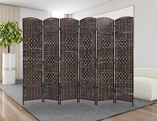 6 Panel Room Divider Screen Room Divider 6 Panel 6 Ft Tall, Foldable