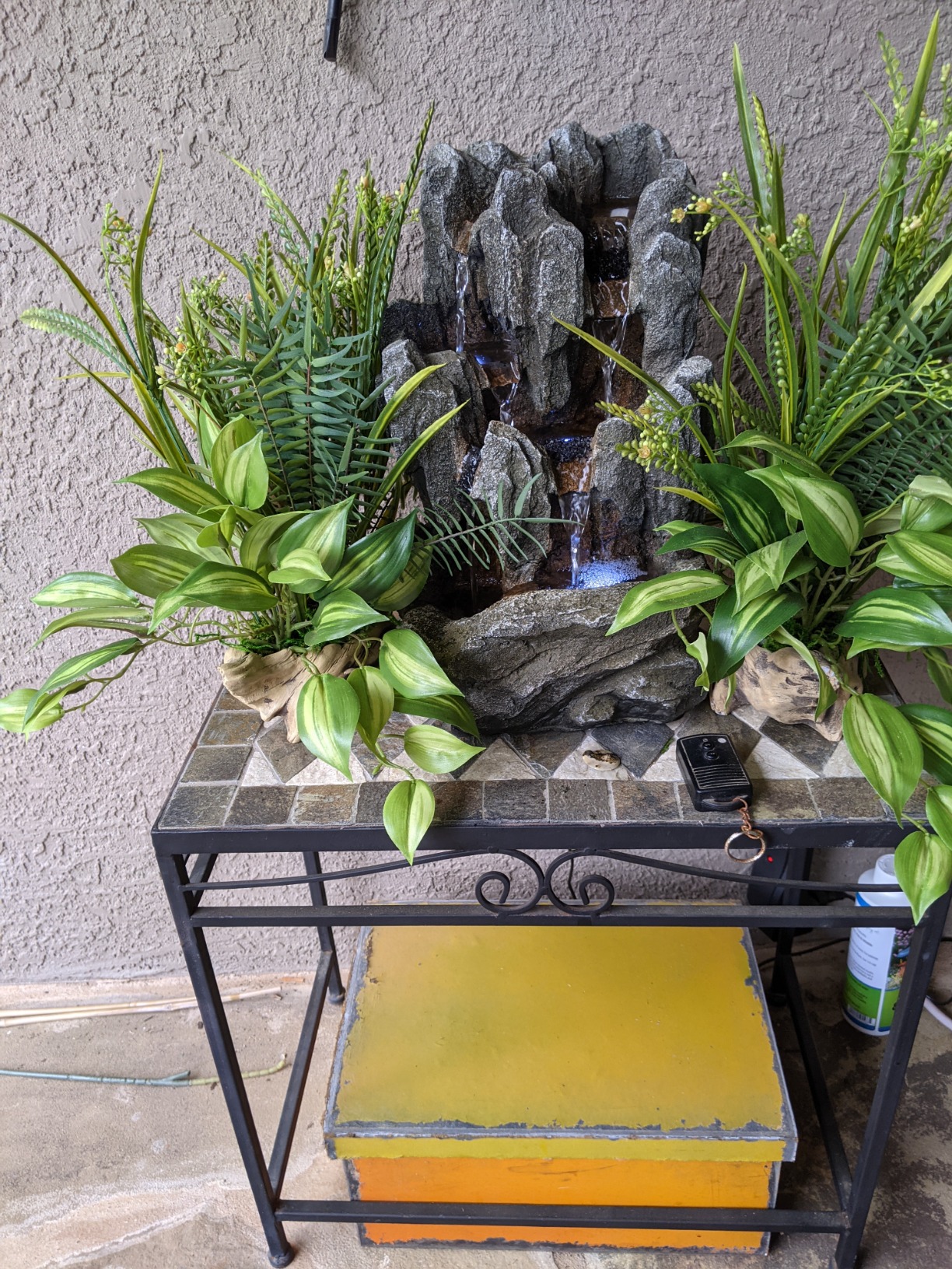 $9/mo - Finance Design Toscano Lost Falls Cascading Waterfall ...