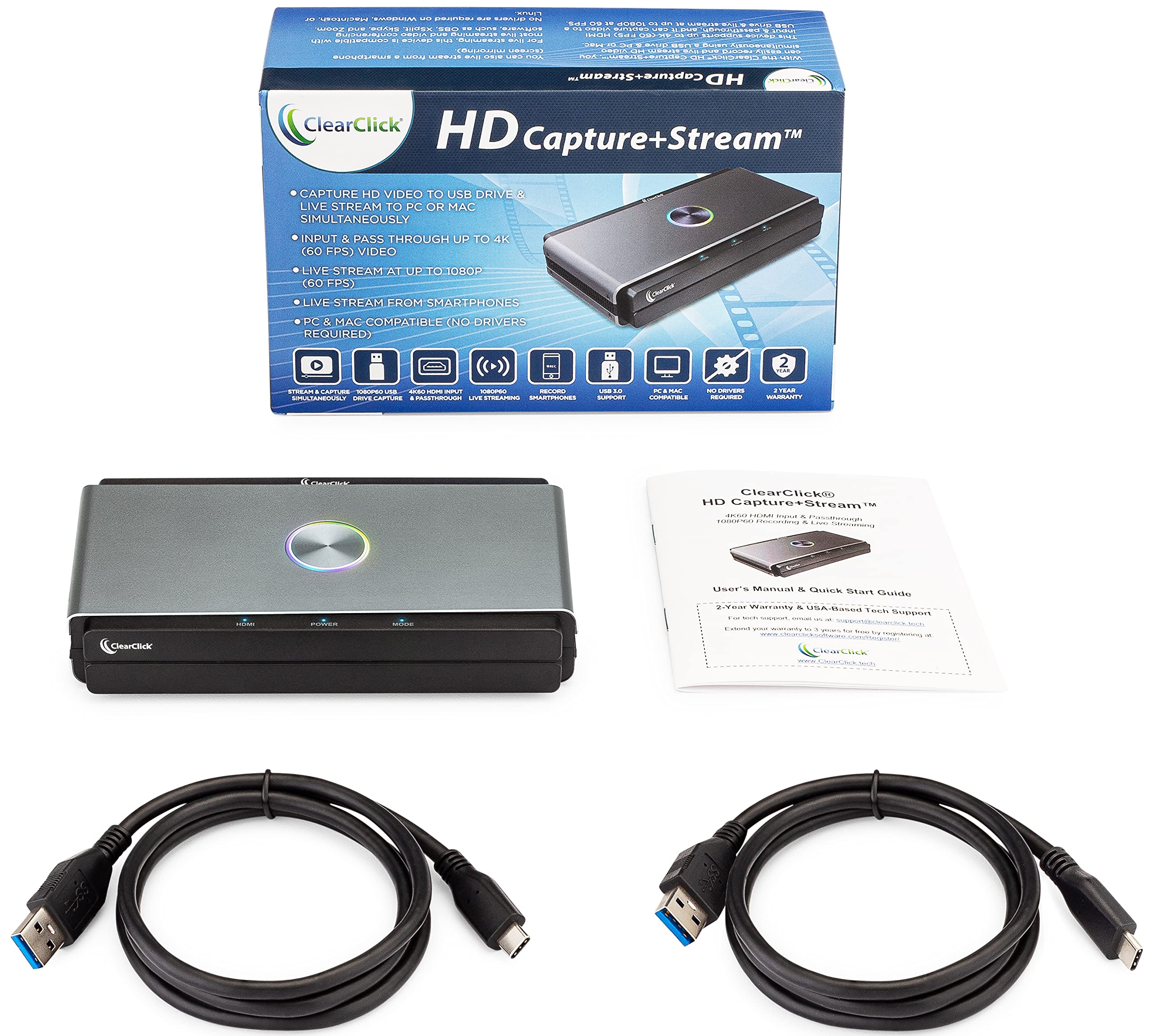 Mua ClearClick HD Capture & Stream - USB HD Capture Card for HDMI ...