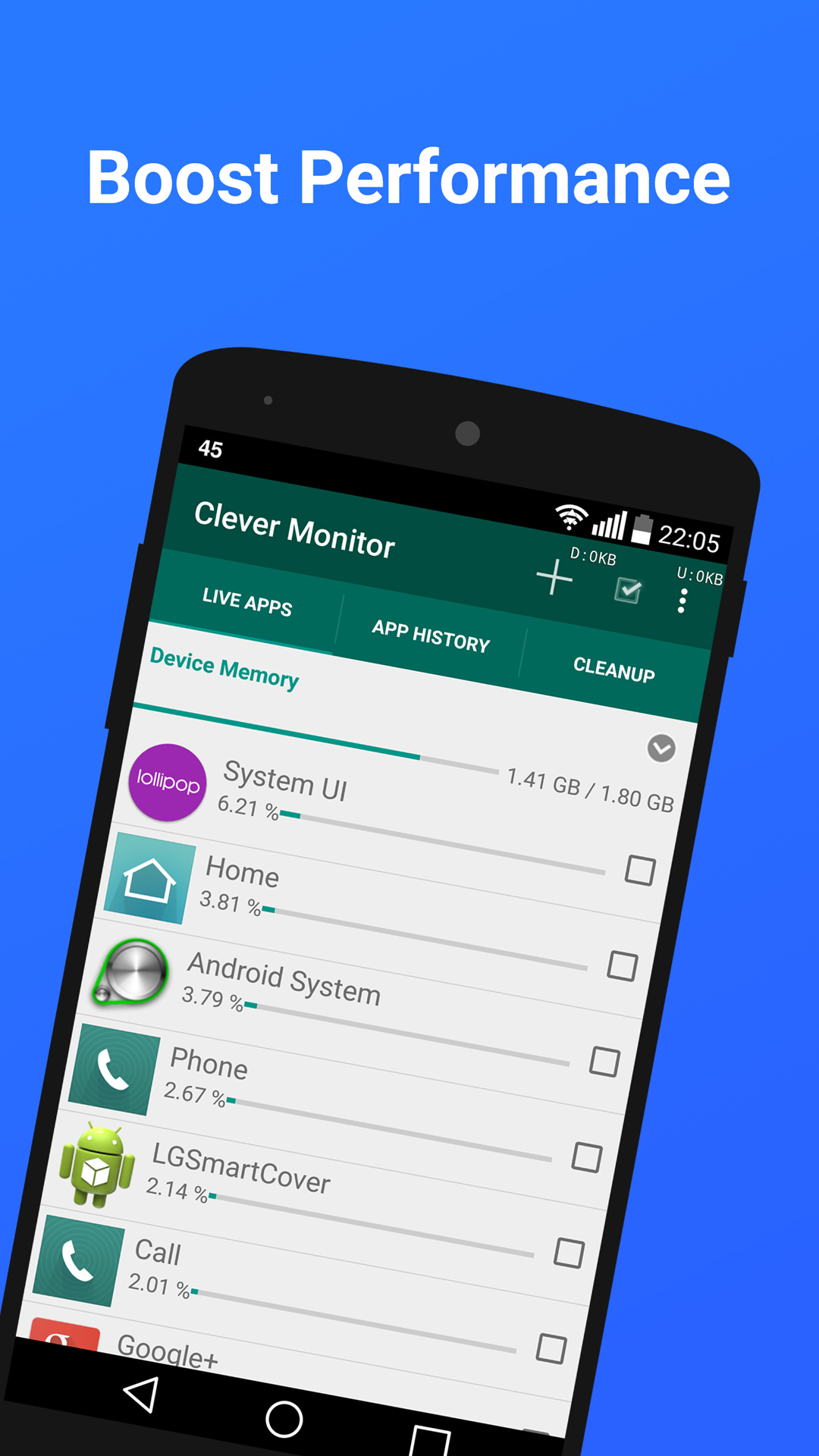 Clever Monitor & Booster PRO:Amazon.fr:Appstore for Android