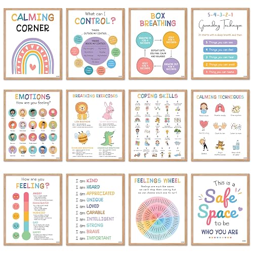 Hispanic Heritage Month 12 Boho Calming Corner Classroom Posters ...