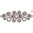 Amazon.com: Christmas Table Runners 36 Inches, Candy Beaded Table ...
