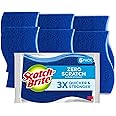 Amazon.com: Scotch-Brite Zero Scratch Scrub Sponge, 6 Kitchen Sponges ...