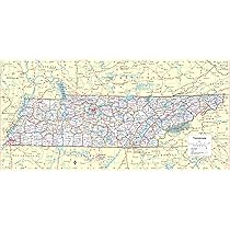 Full Large Map Of Tennessee
