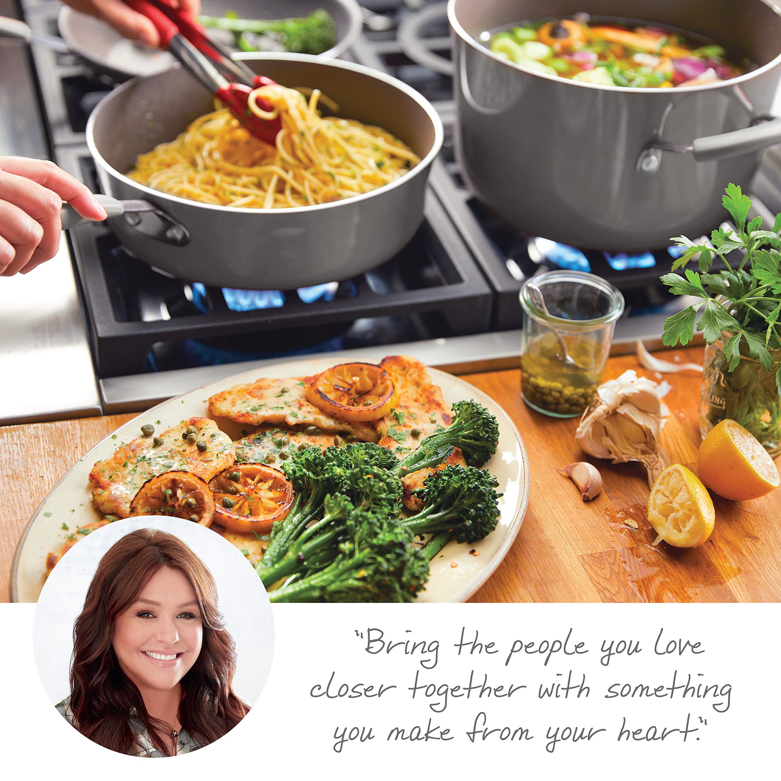 Mua Rachael Ray - 16802 Rachael Ray Cucina Nonstick Cookware Pots and ...