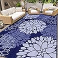 Amazon.com: LuxStep Outdoor Rug Waterproof Outdoor Plastic Straw Rug ...