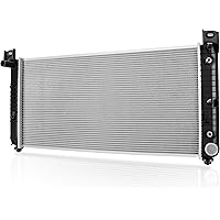 Amazon.com: AUTOSAVER88 34'' Radiator Compatible with Chevy Silverado ...