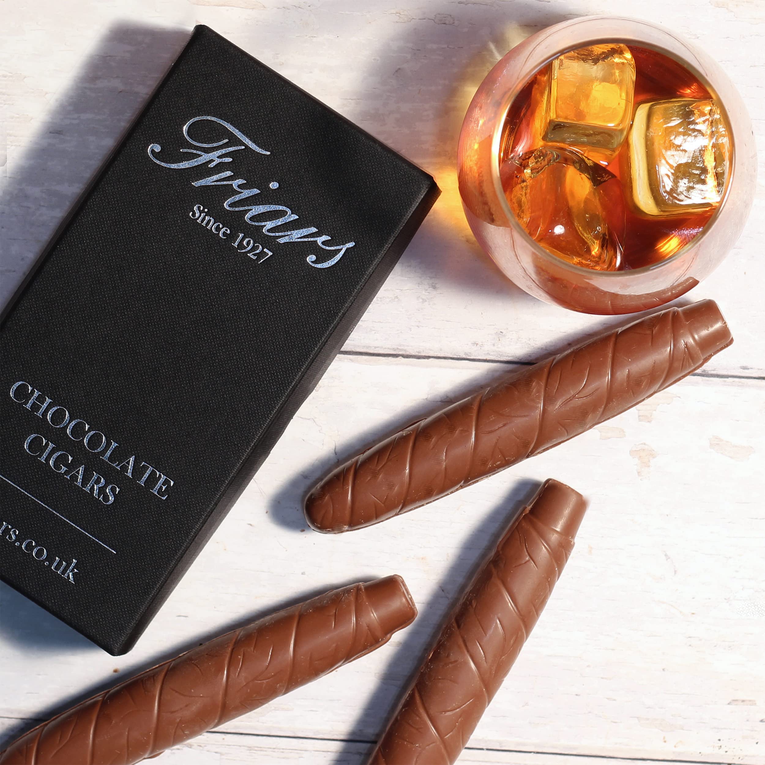 Mua Friars Chocolate Cigar Gift Box - 3 Cigars, 165G | Solid Belgian ...