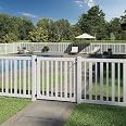 Amazon.com : 4ft H x 4ft W (1 Gate) No Dig WamBam Sturbridge Gate Kit ...