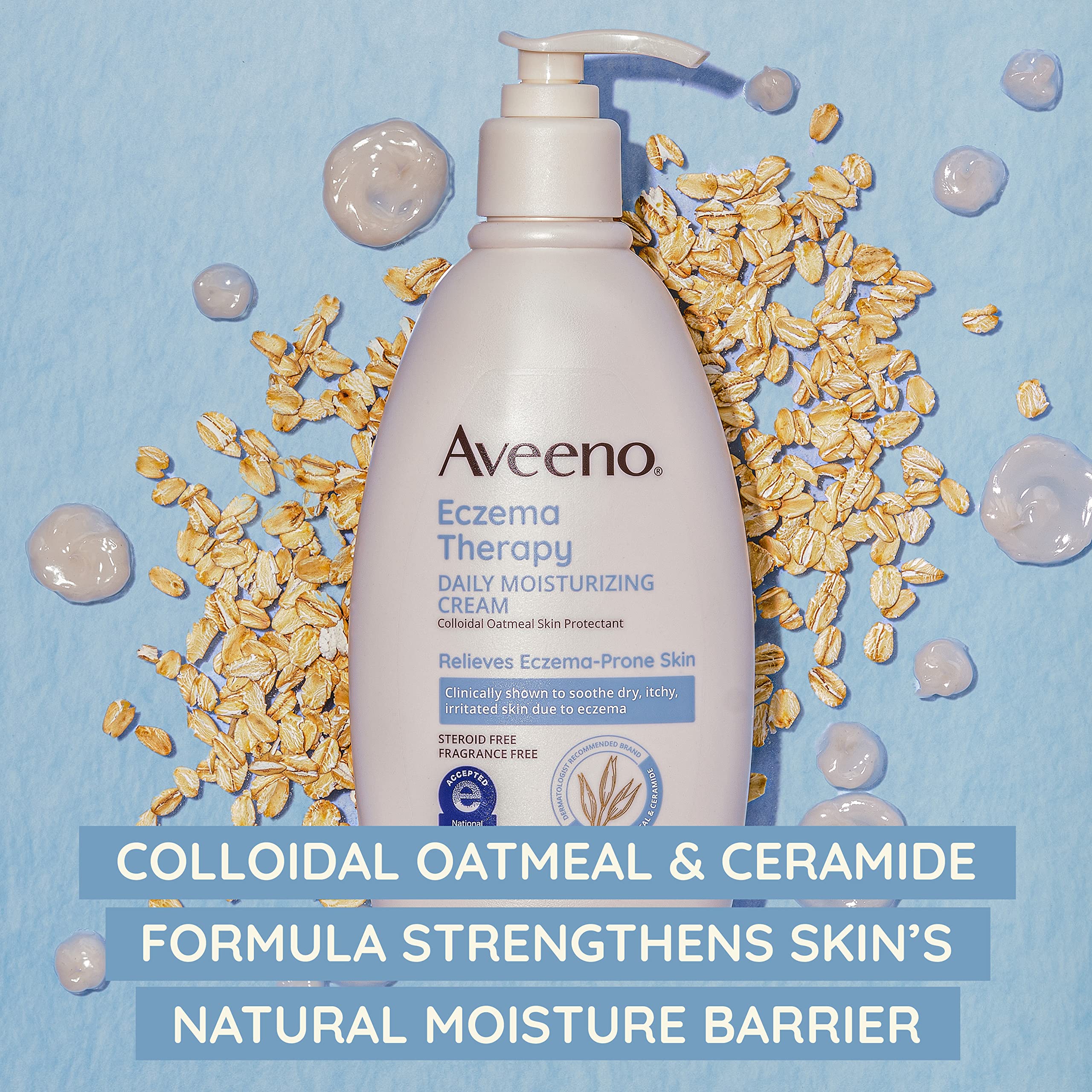 Mua Aveeno Eczema Therapy Daily Moisturizing Body Cream for Sensitive ...
