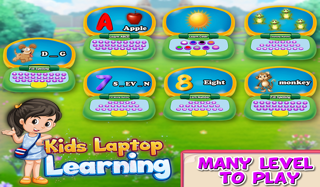 Kids Funny laptop Learning- Preschool Computer:Amazon.in:Appstore for ...